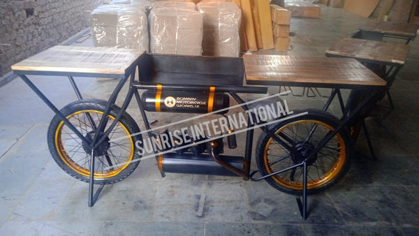 Automobile Furniture - Buy bicycle design console bar table cabinet ...