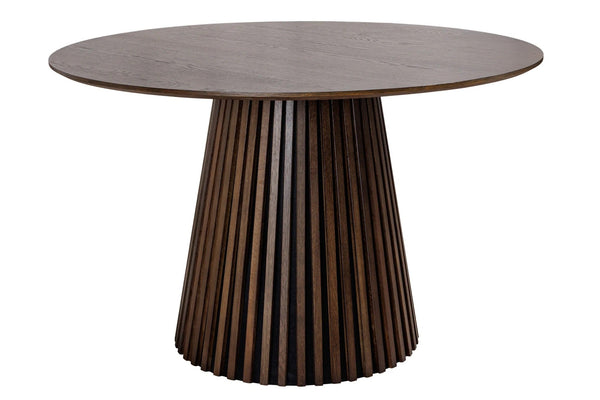 Buy solid wood 6 seater Round dining table online in best design ...